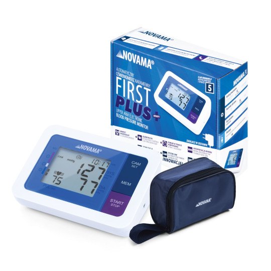 Ciśnieniomierz automatyczny NOVAMA FIRST z zasilaczem – już za 189,00 ...