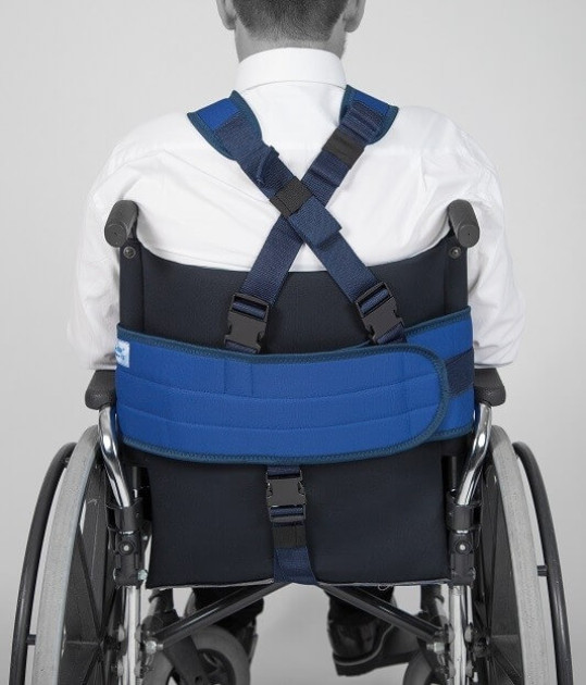 Kaftan unieruchamiający 5-punktowy do wózka inwalidzkiego SCP 4250 ...