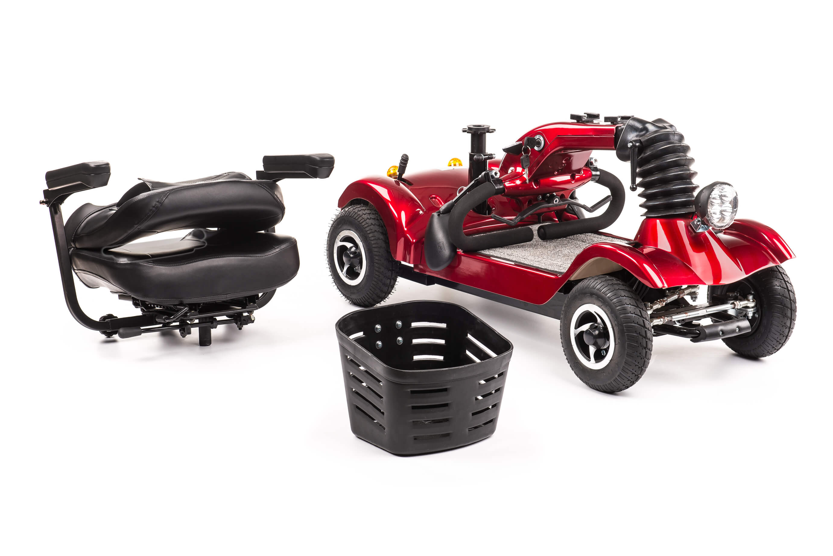 Skuter inwalidzki elektryczny czterokołowy MINI W4026 marki VITEA CARE ...